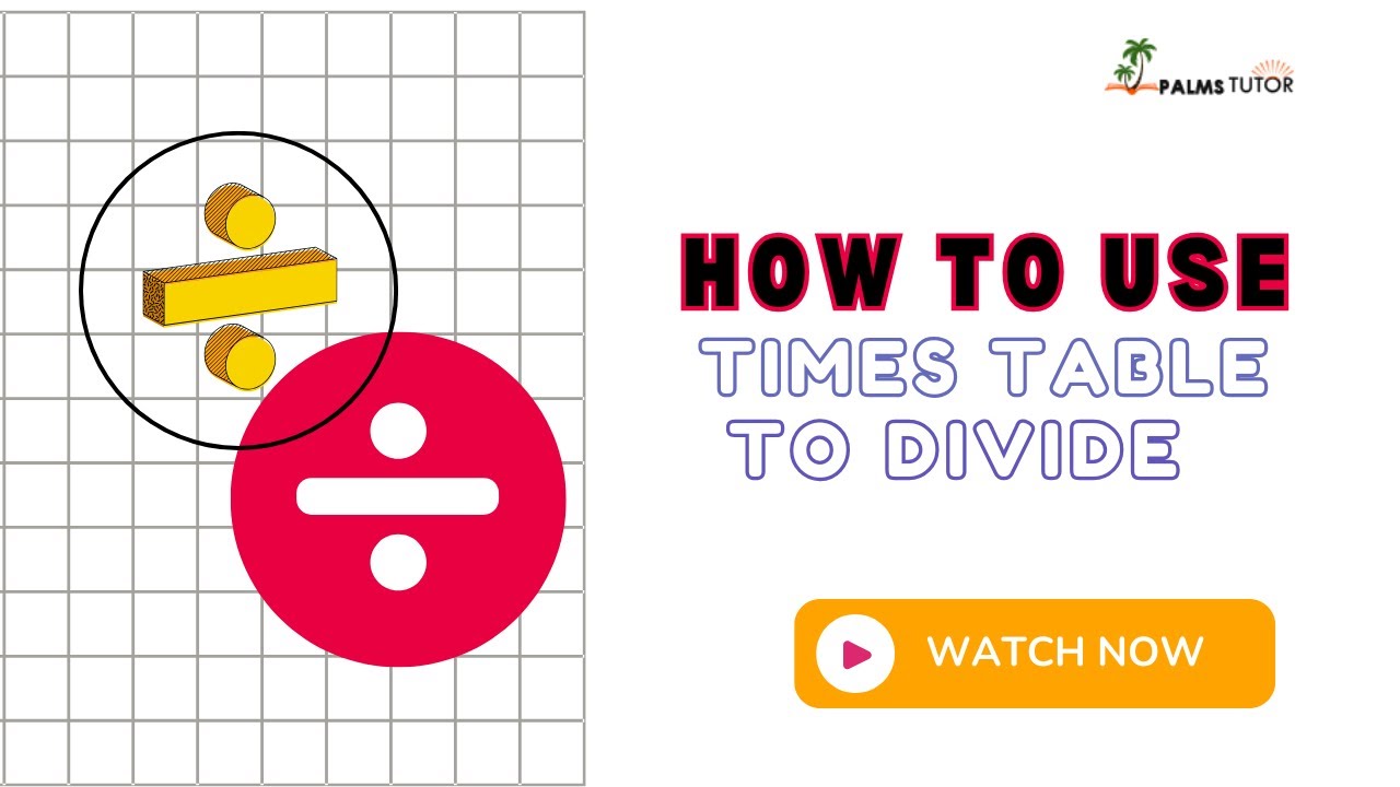 How to use times table to divide (TRICK) - YouTube
