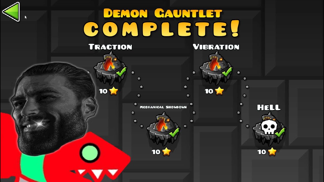 DEMON GAUNTLET CONQUERED! - Geometry Dash - YouTube