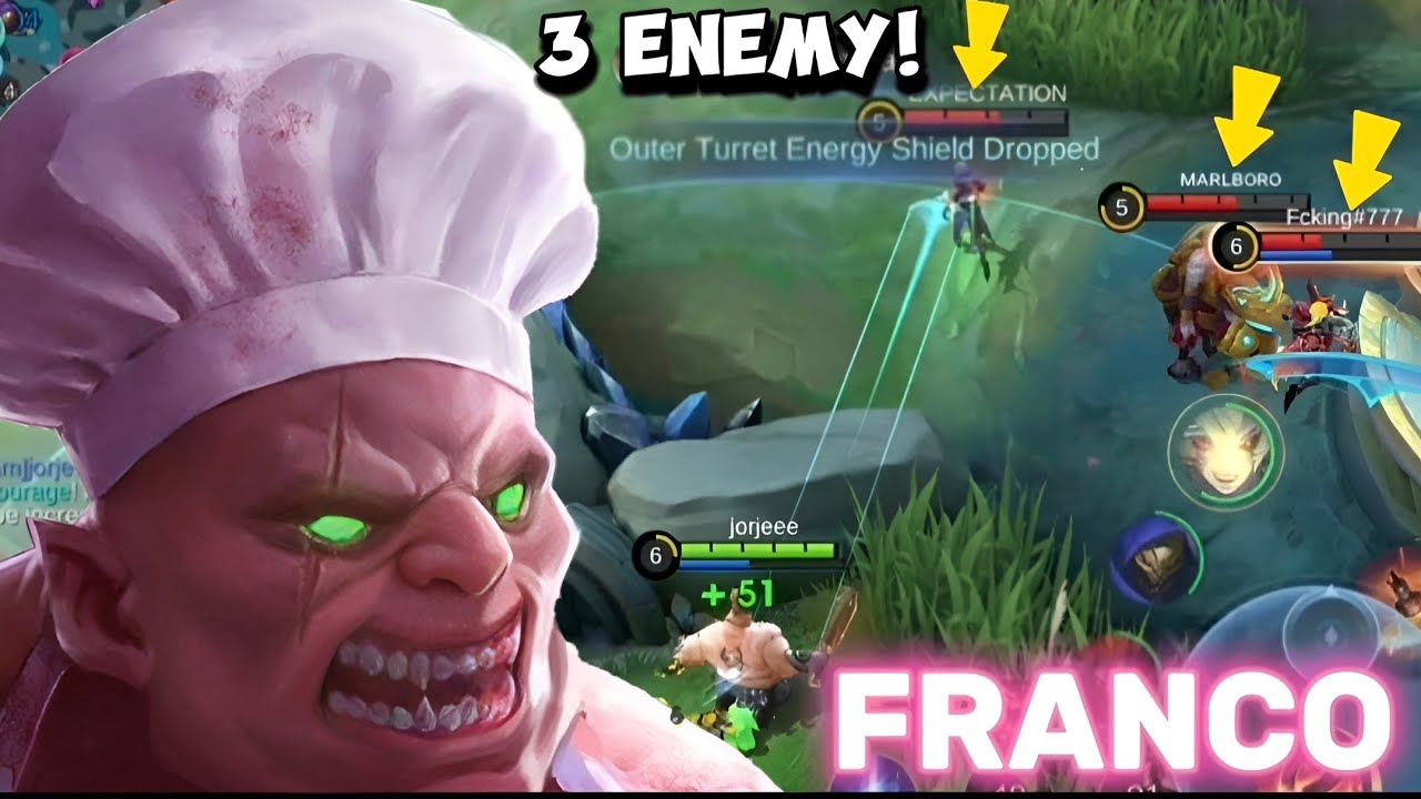 FRANCO INSANE HOOK TRICK ! HOOK PREDICT FRANCO BEST MOMENTS - Mlbb ...