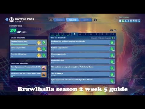 Brawlhalla season 2 week 5 guide - YouTube