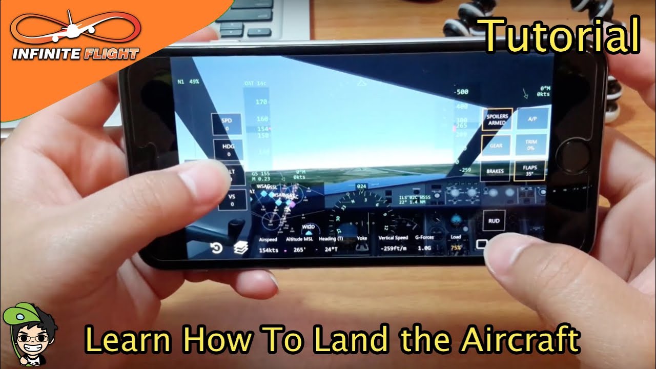 Infinite Flight - The Latest Landing Tutorial of Airbus A340-600 HD ...