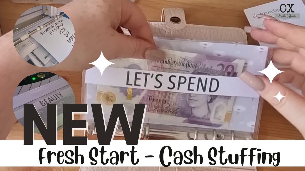 CASH STUFFING - Cash Wallet Set Up | New Wallets and Binder | Change is ...