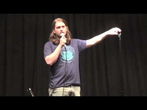Stand Up Comedy - Justin Blackburn leads a meditation that perfectly ...