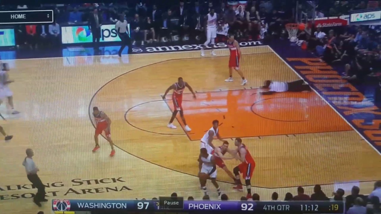 Vicious Ape attack at NBA game - YouTube