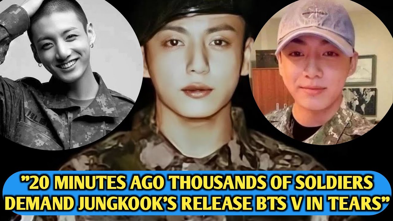"Big Shock" 😵 20 MINUTES AGO THOUSANDS OF SOLDIERS DEMAND JUNGKOOK'S ...