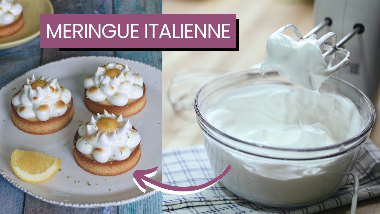 Meringue italienne recette facile - YouTube