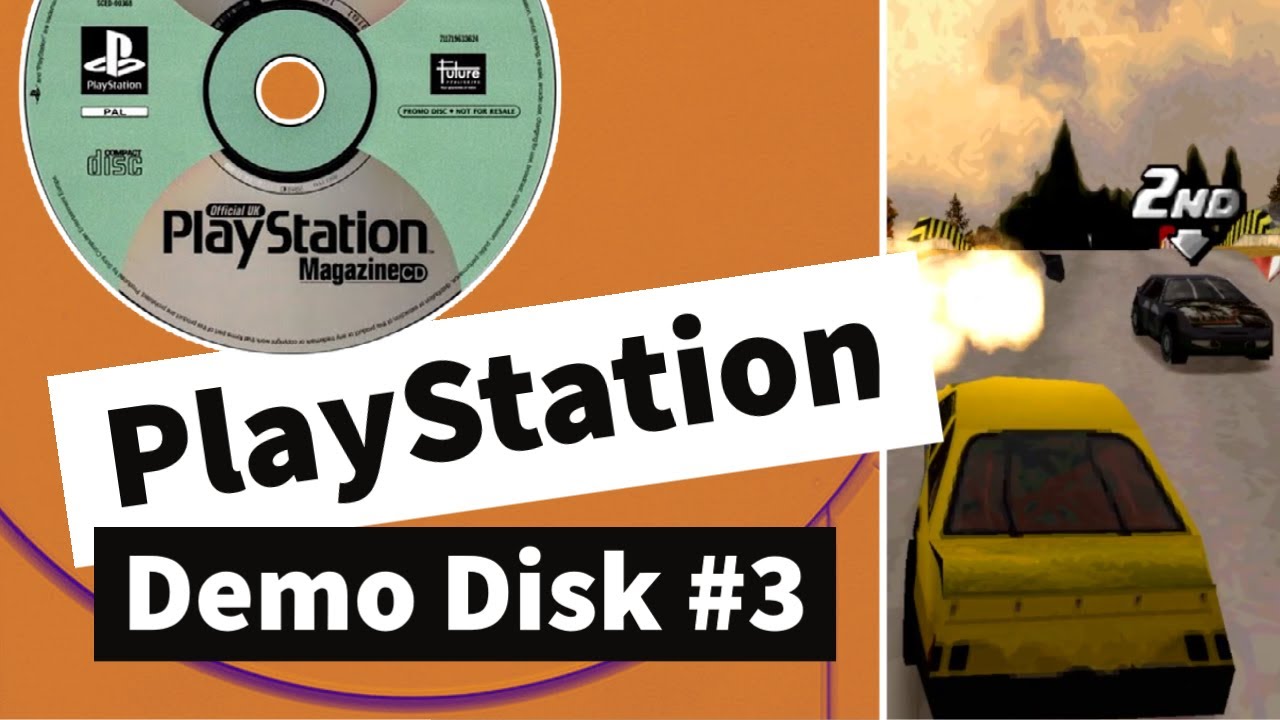 Destruction Derby 2! - PlayStation Demo Disk 3 - YouTube