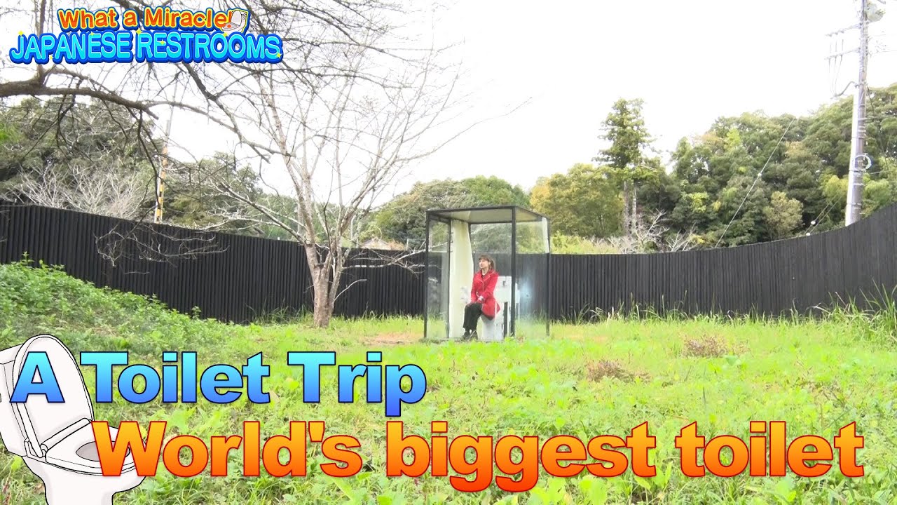 [World's Largest Toilet] Amazing Japanese Public Toilet - YouTube