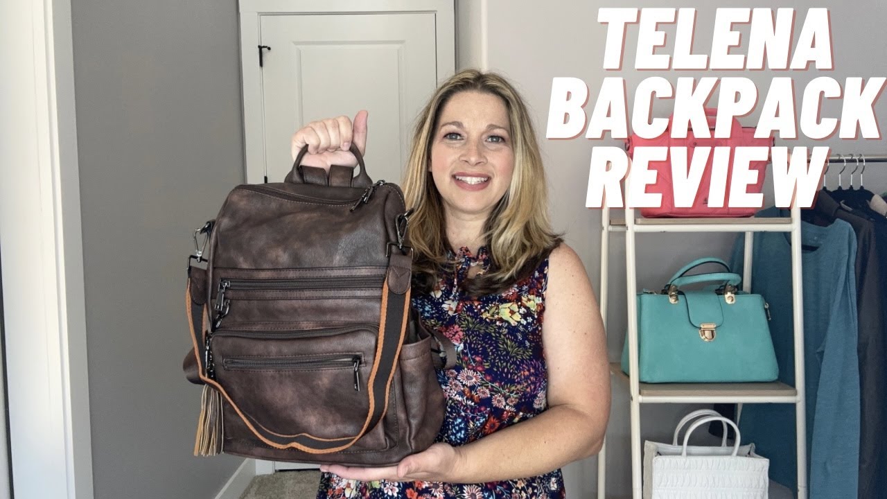 TELENA WOMEN'S BACKPACK PURSE | STYLISH & CLASSIC BACKPACK | BACK TO SCHOOL OR TRAVEL BACKPACK ...