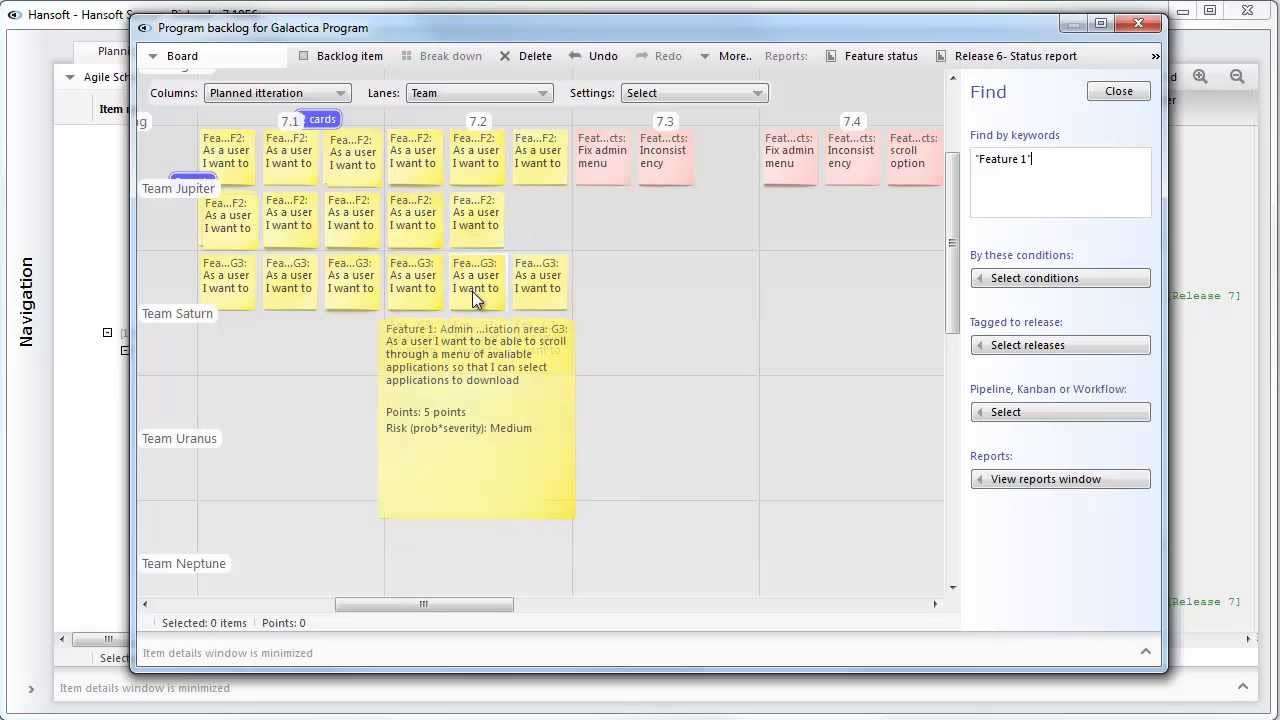 Scaling Agile in Hansoft - YouTube