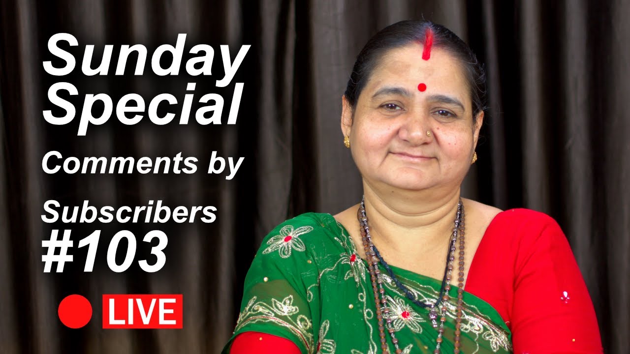 LIVE Sunday Special Best Comments by Aru'z Kitchen Subscribers ...