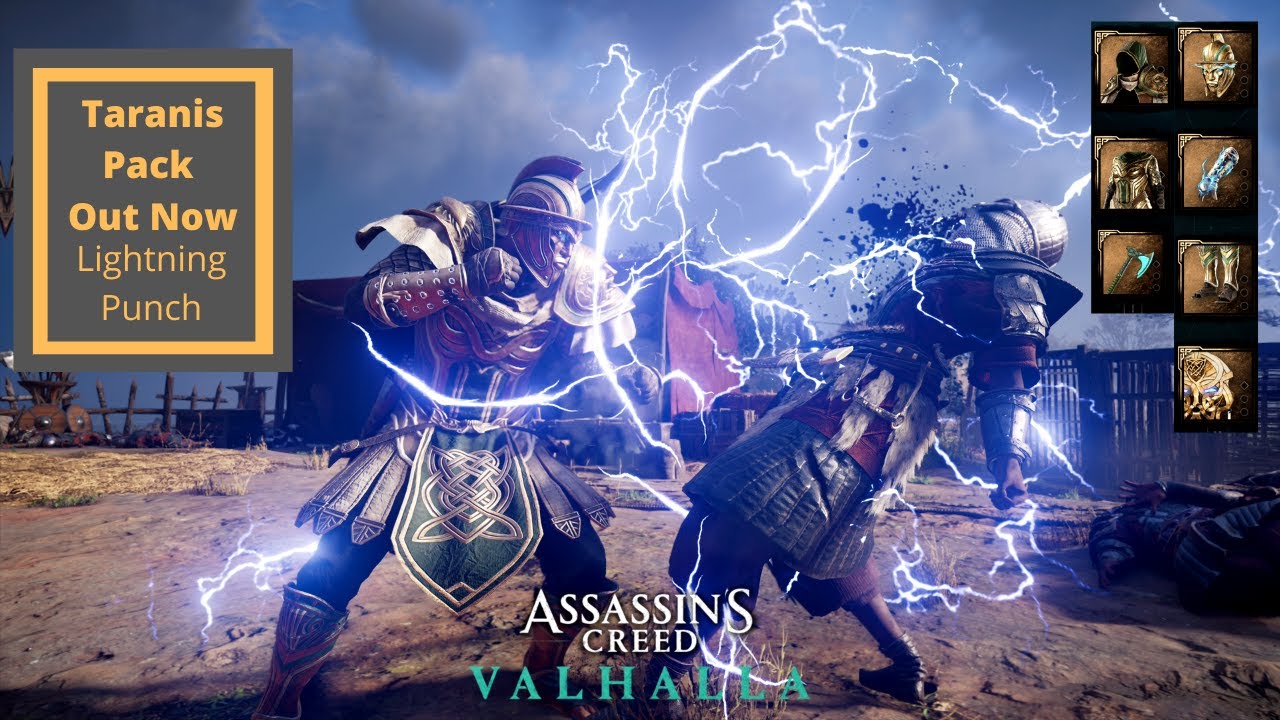 Assassins Creed Valhalla| Taranis Pack Out Now| Punch Like Thor - YouTube