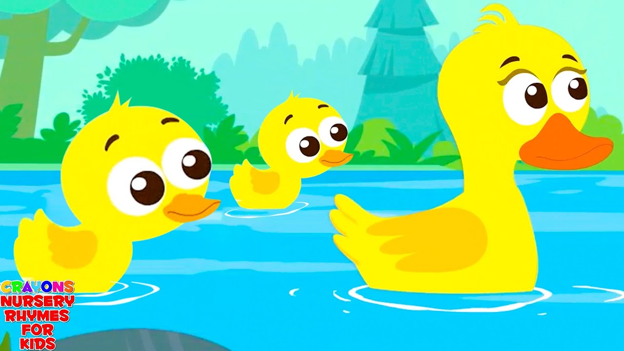 Quack Quack Duck Song for Children by Crayons - YouTube