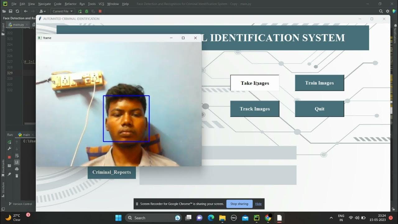 ACCURATE REAL TIME CRIMINAL FACE DETECTION AND RECOGINITION BY USING ...
