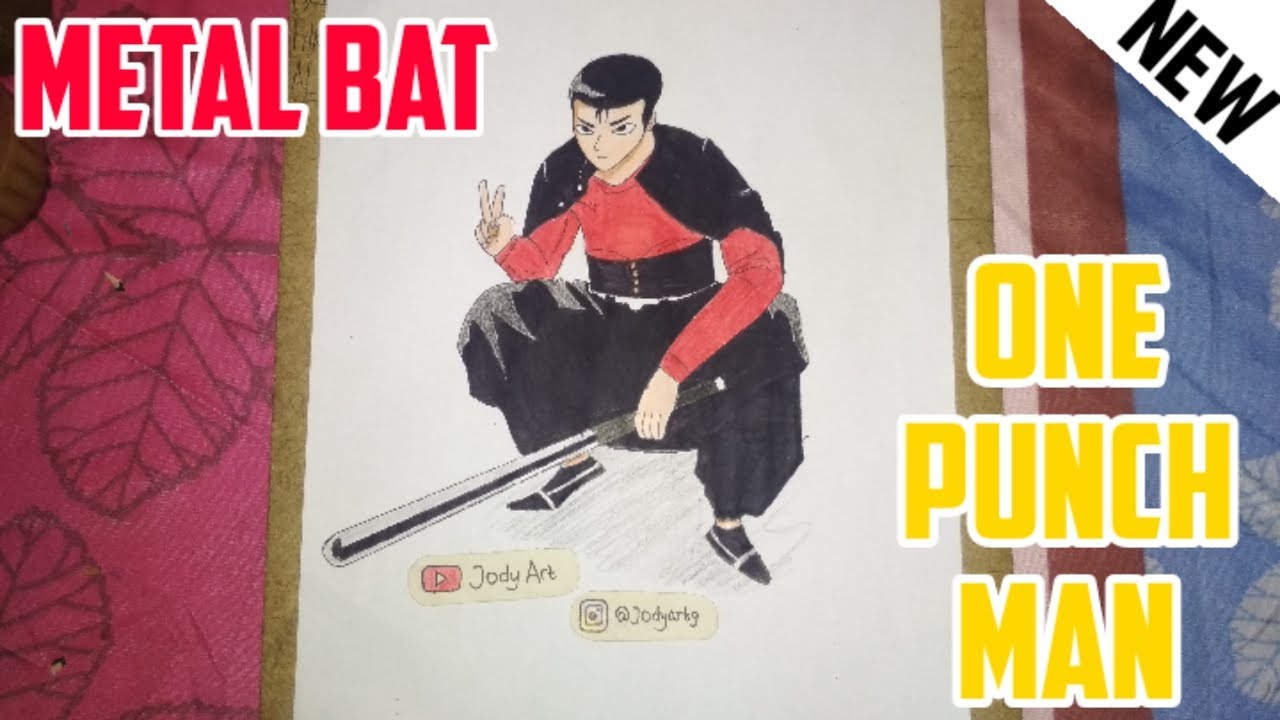Anime drawing - Metal Bat (One Punch Man) - YouTube
