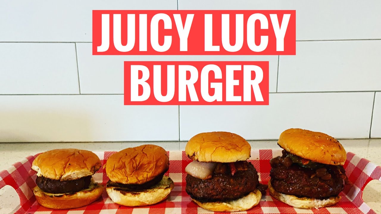 How to Make BBQ Bacon Juicy Lucy Hamburger | BBQ Juicy Lucy Recipe ...