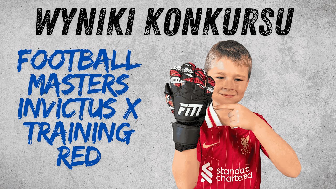Wyniki konkursu o rękawice Football Masters Invictus X Training RED ...