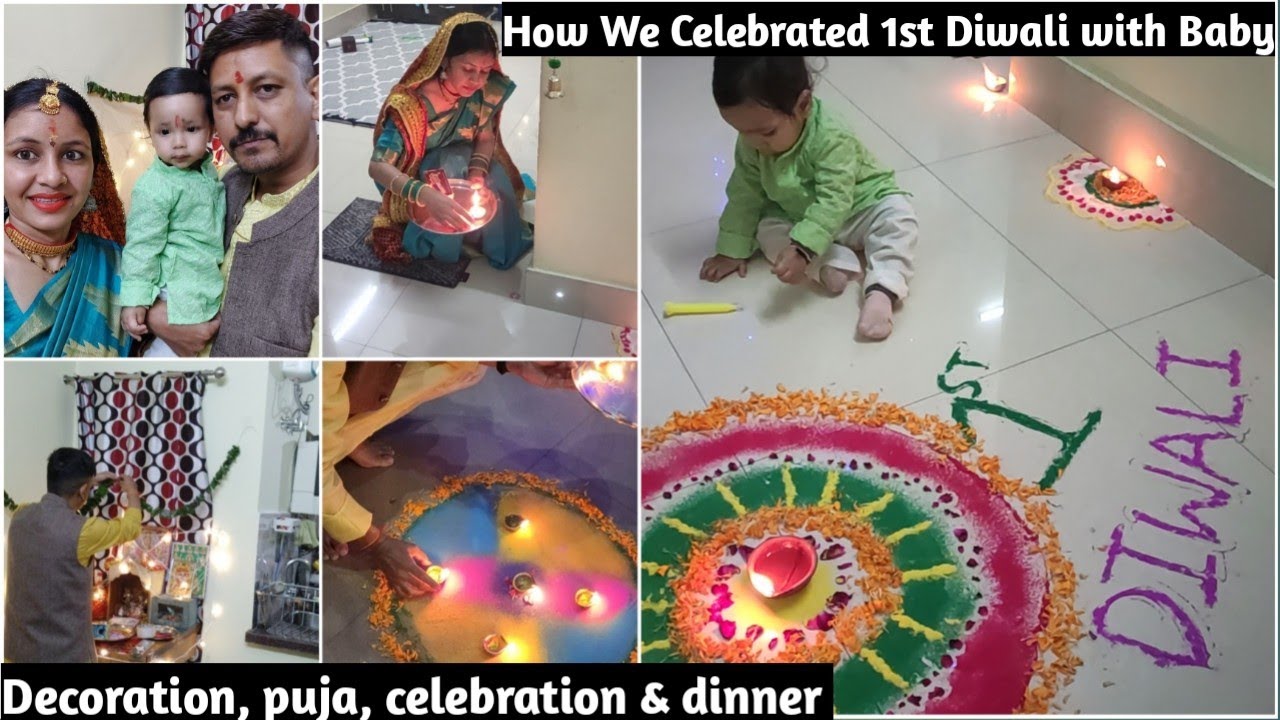 our 1st Very Special Diwali Celebration with Swastik!!Decoration ...