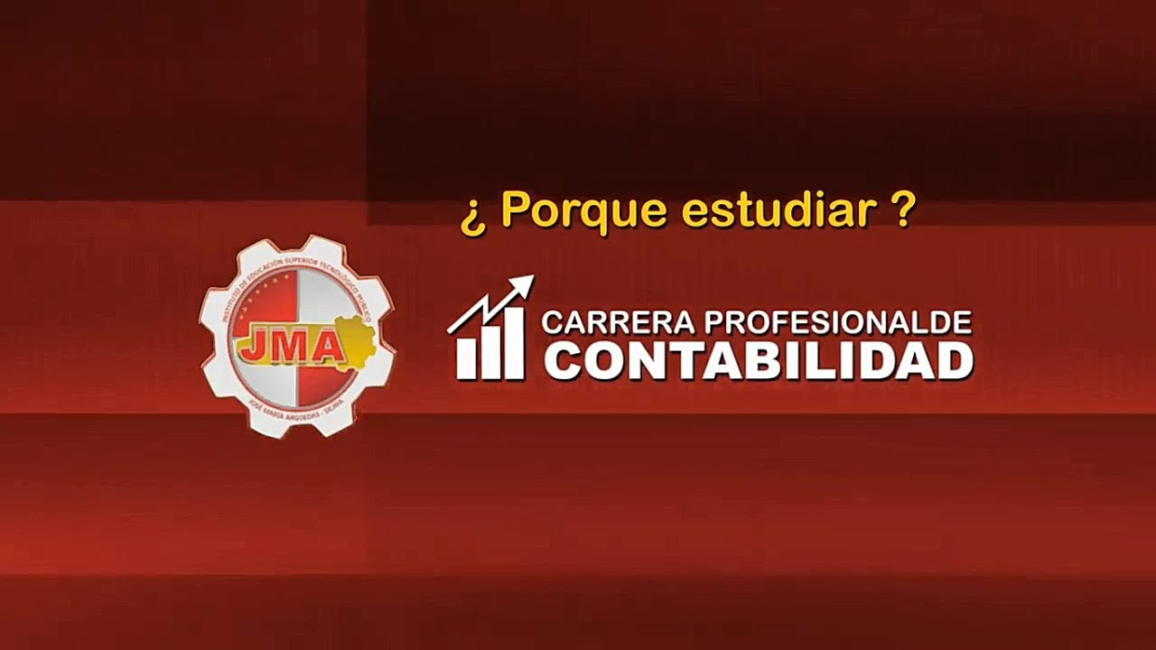 IESTP. JMA - CARRERA PROFESIONAL CONTABILIDAD - YouTube