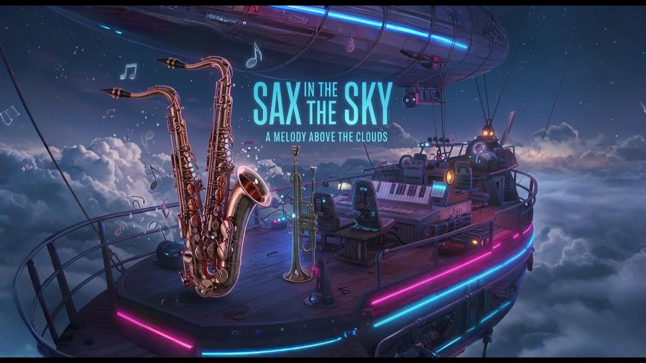 【Trance meets jazz with house beats】Sax in the Sky 空のサックス A Melody ...