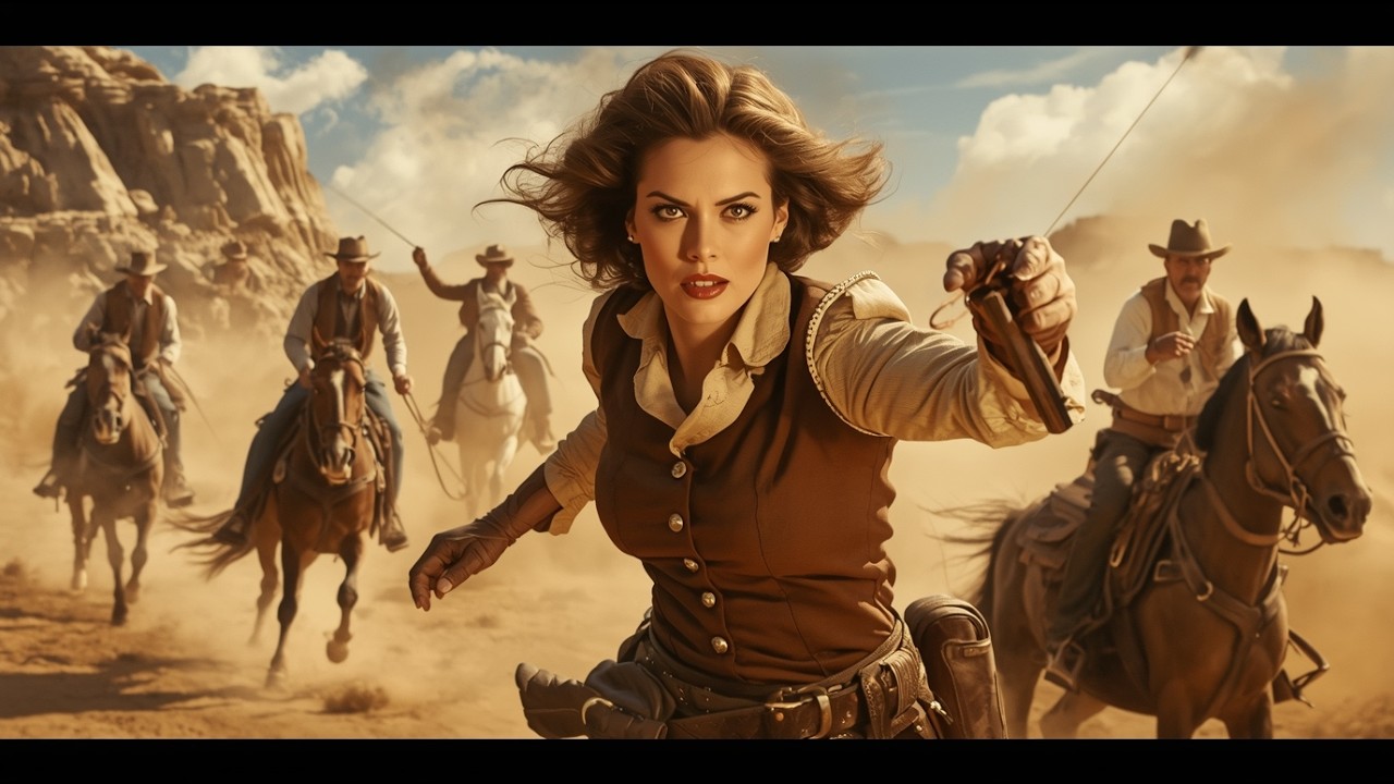 1932 Iconic Western: The Wyoming Whirlwind | Action Scenes - YouTube