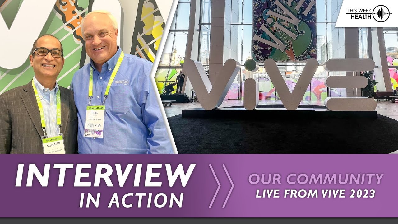 Interview in Action @ ViVE '23 - Shafiq Rab, CDO & System CIO at Tufts ...