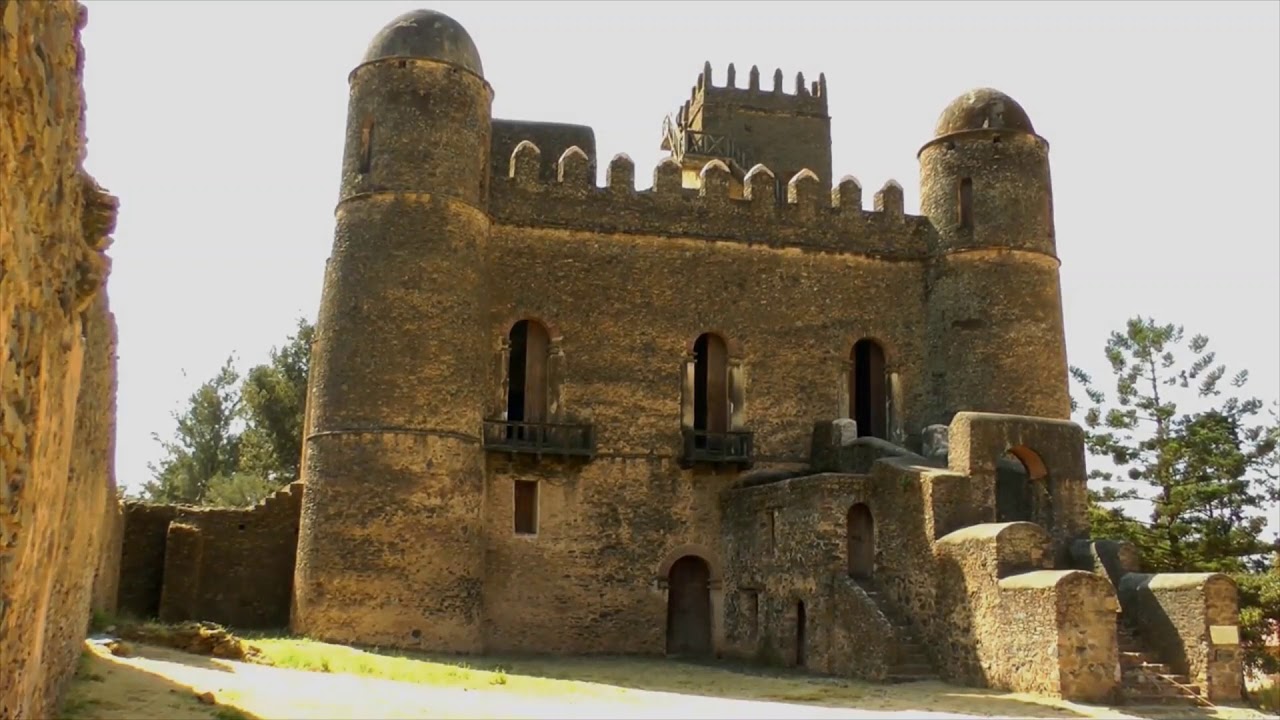 Gondar Medieval castles, Ethiopia የፋሲል ግንብ ጎንደር - YouTube