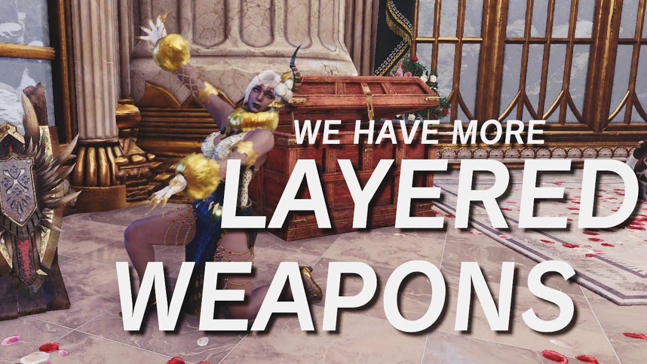 NEW LAYERED WEAPONS #MHW #Iceborne - YouTube