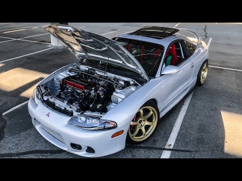 TURBO AWD ECLIPSE GETS MORE CAR PARTS! - YouTube