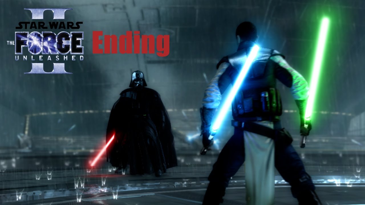 Darth Vader vs Starkiller + Dark Side ending - YouTube