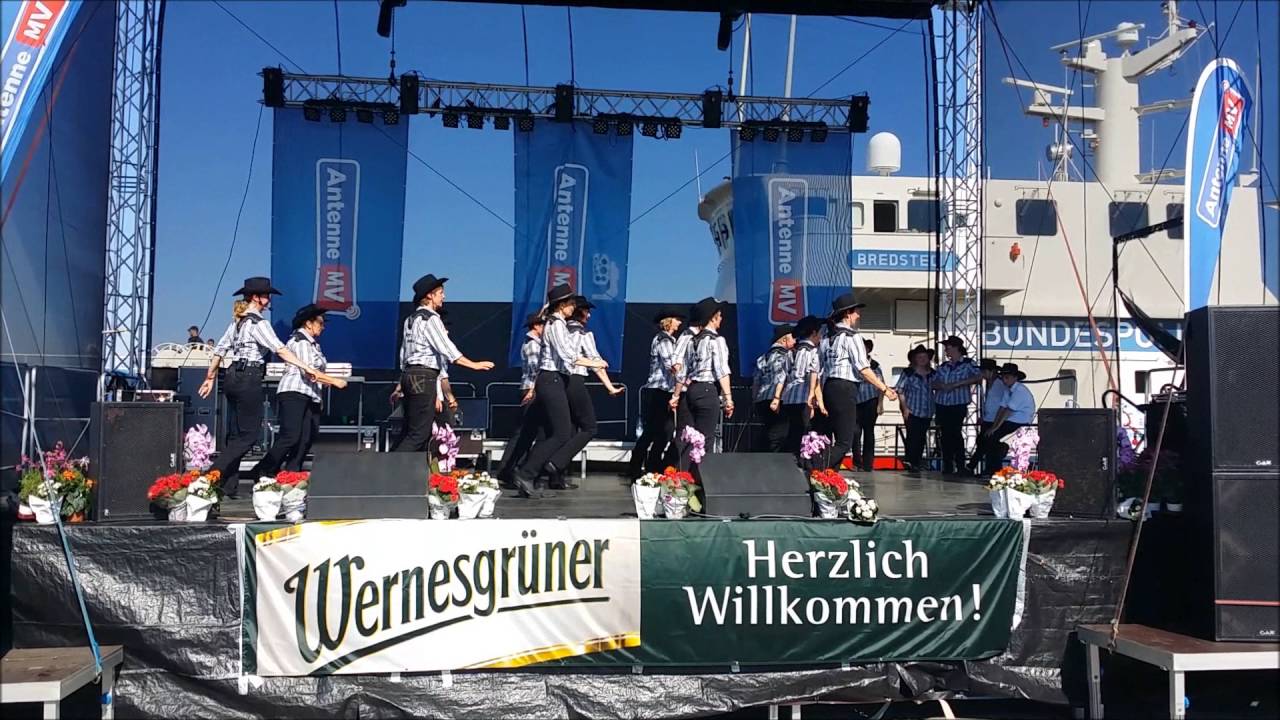 Irish spirit - Line dance - dance by Fire heels Hafenfest Stralsund ...