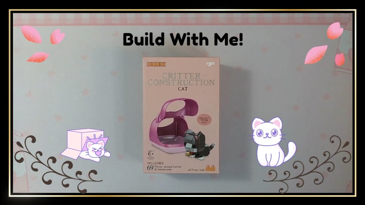 Build With Me! Critter construction - Brix - Cat - With Music - YouTube