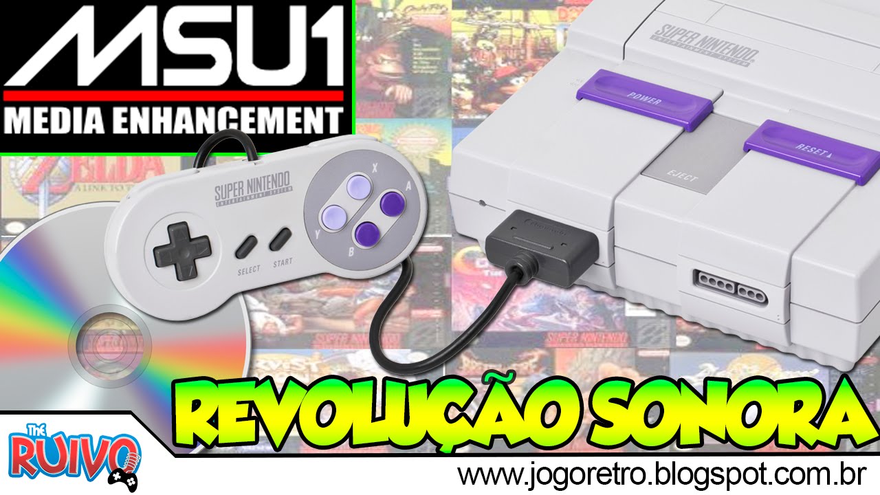 Conheça o chip MSU-1 - A revolução das ROMs do Super Nintendo - YouTube