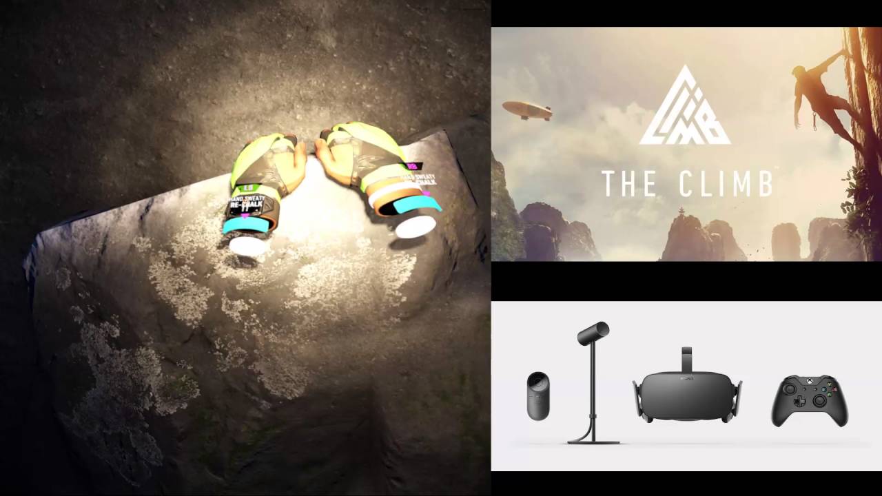 The Climb VR (Hard levels) on Oculus Rift - YouTube