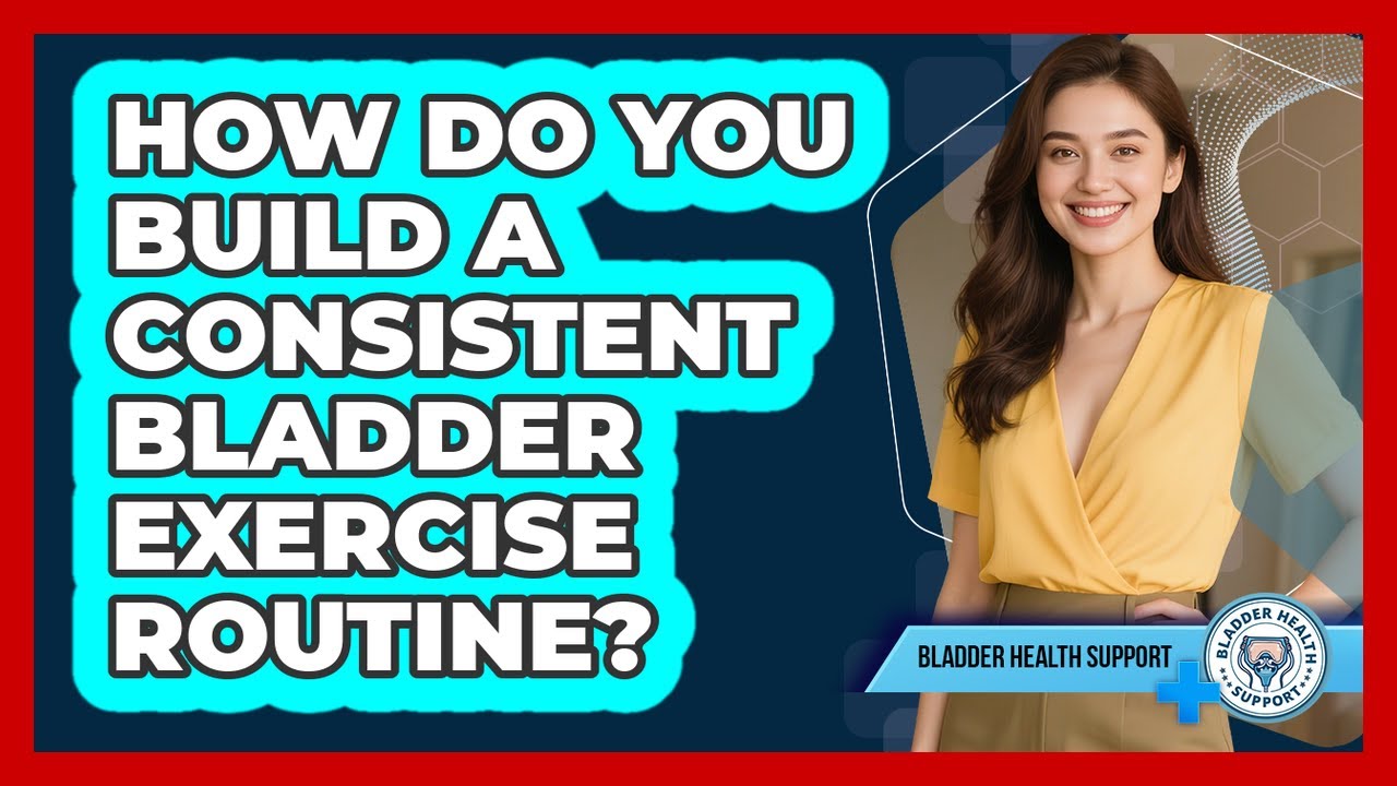How do you build a consistent bladder exercise routine? - YouTube
