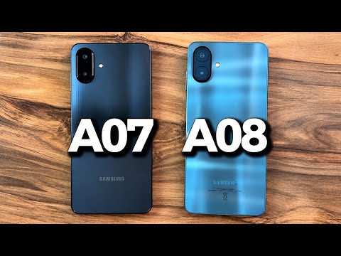 Samsung Galaxy A07 vs Samsung Galaxy A08