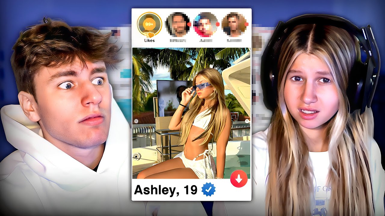 I Went Undercover as My Girlfriend on Tinder... - YouTube