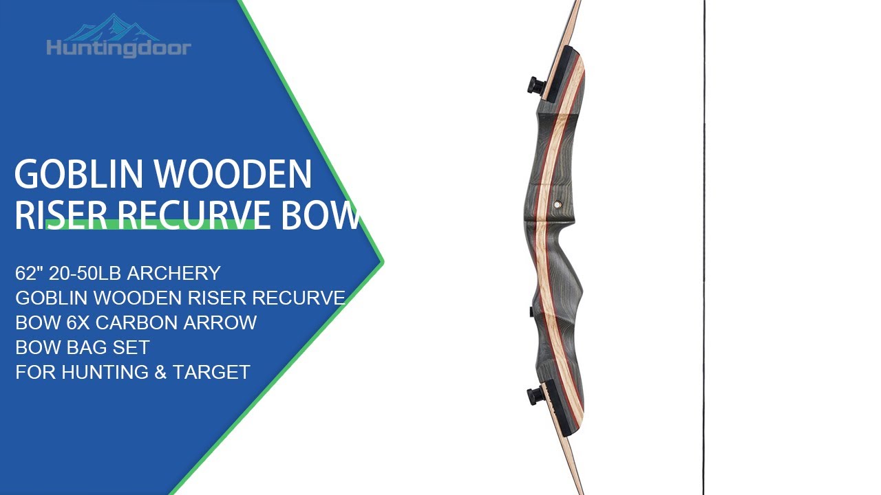 How to String 62 inch Goblin Takedown Archery Bow - YouTube