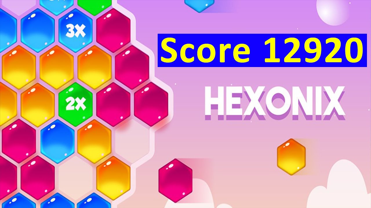 Hexonix (Gamee) Score 12920 - YouTube