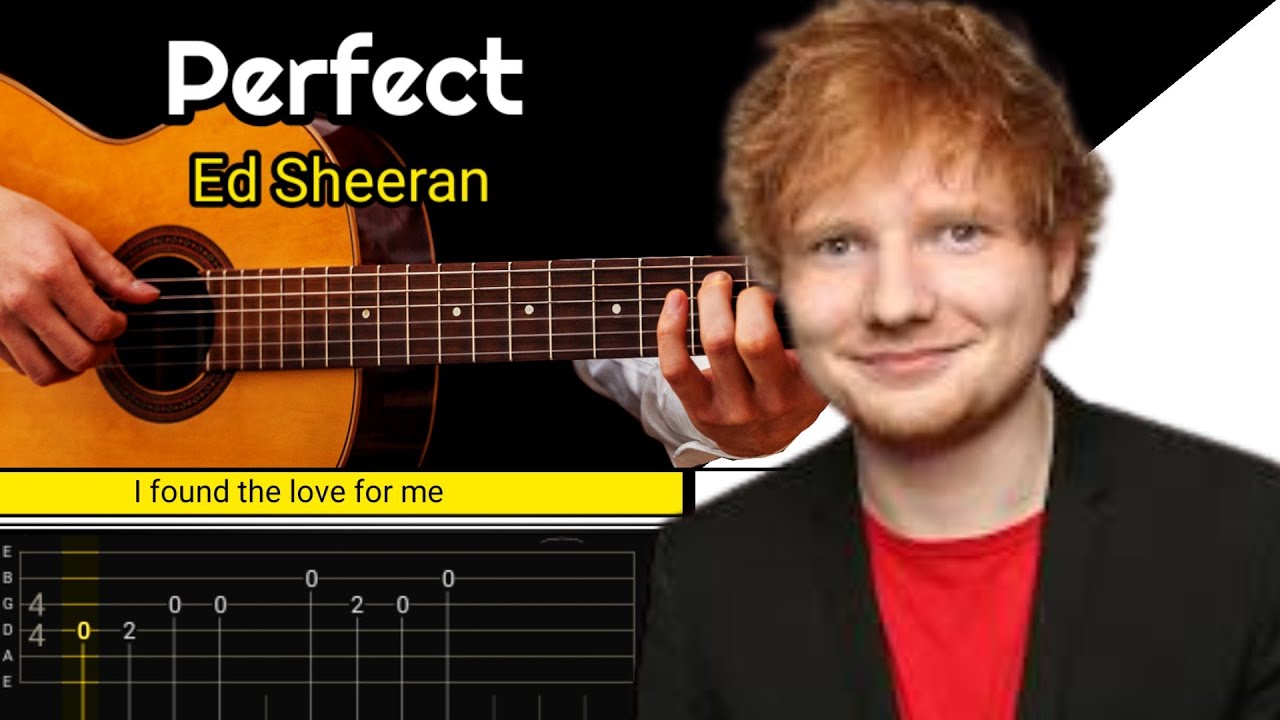 Perfect (Ed Sheeran) guitar tabs easy #Perfect #edsheeran - YouTube