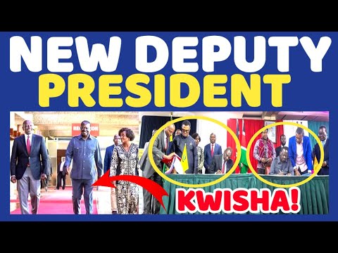 Breaking!! Ruto Makes Raila New Deputy President Leaving KINDIKI Stranded at Statehouse - YouTube