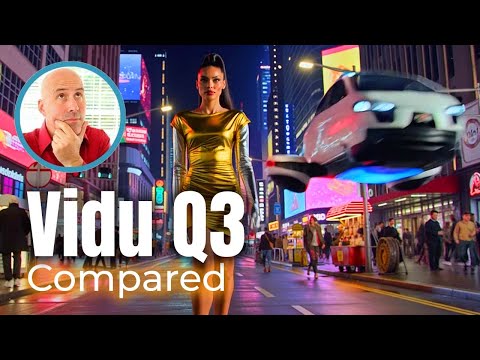 Vidu Q3 AI Video w/ Audio [NEW] Compared To Grok Imagine and Veo 3.1