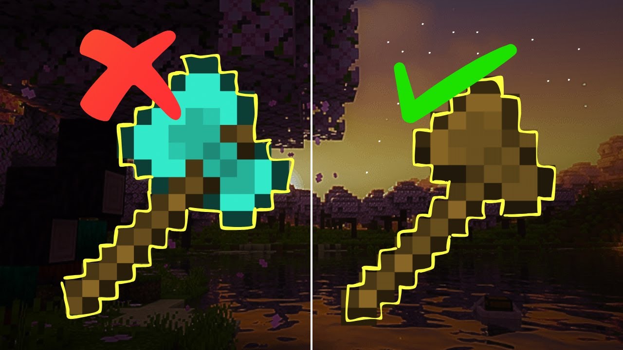 Which is The Fastest Minecraft Axe 🪓 - YouTube