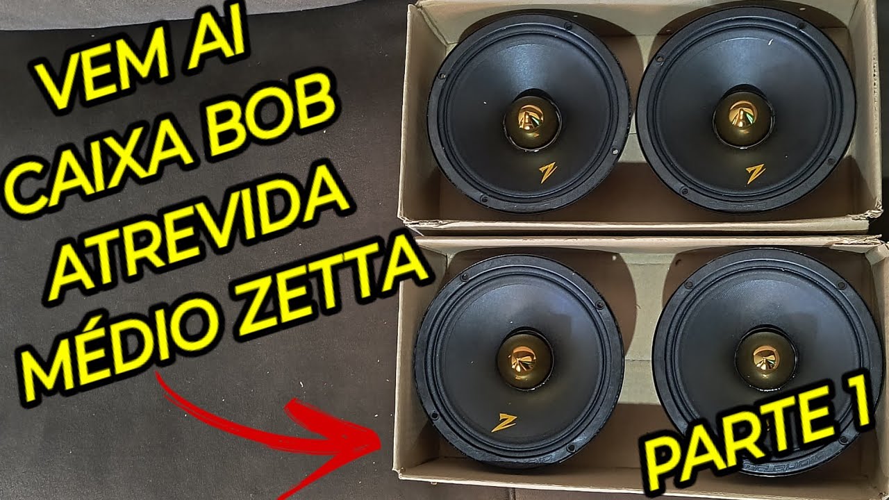 UNBOXING ALTO FALANTE ZETTA 280mgt 6 POLEGADAS 8ohms - YouTube