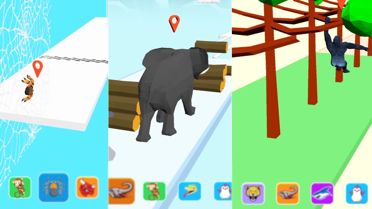 Animal Race For Kids - YouTube