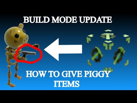 How to give Piggy items! (Piggy Build Mode) - YouTube