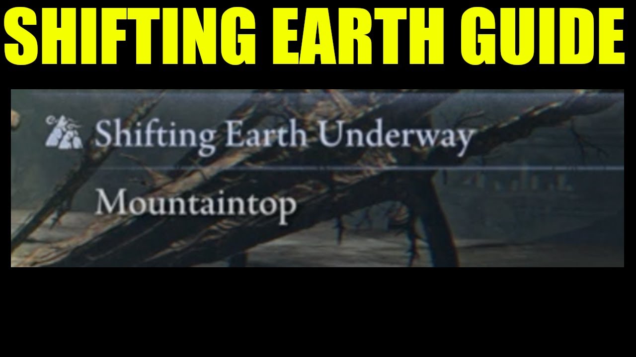 elden ring nightreign - shifting earth events explained (How to unlock ...