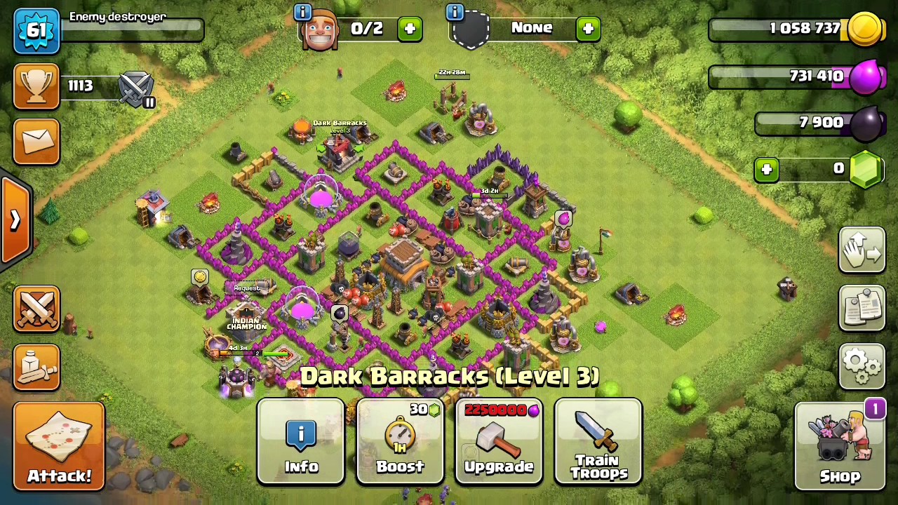 How to find dead bases in Clash of clans - YouTube