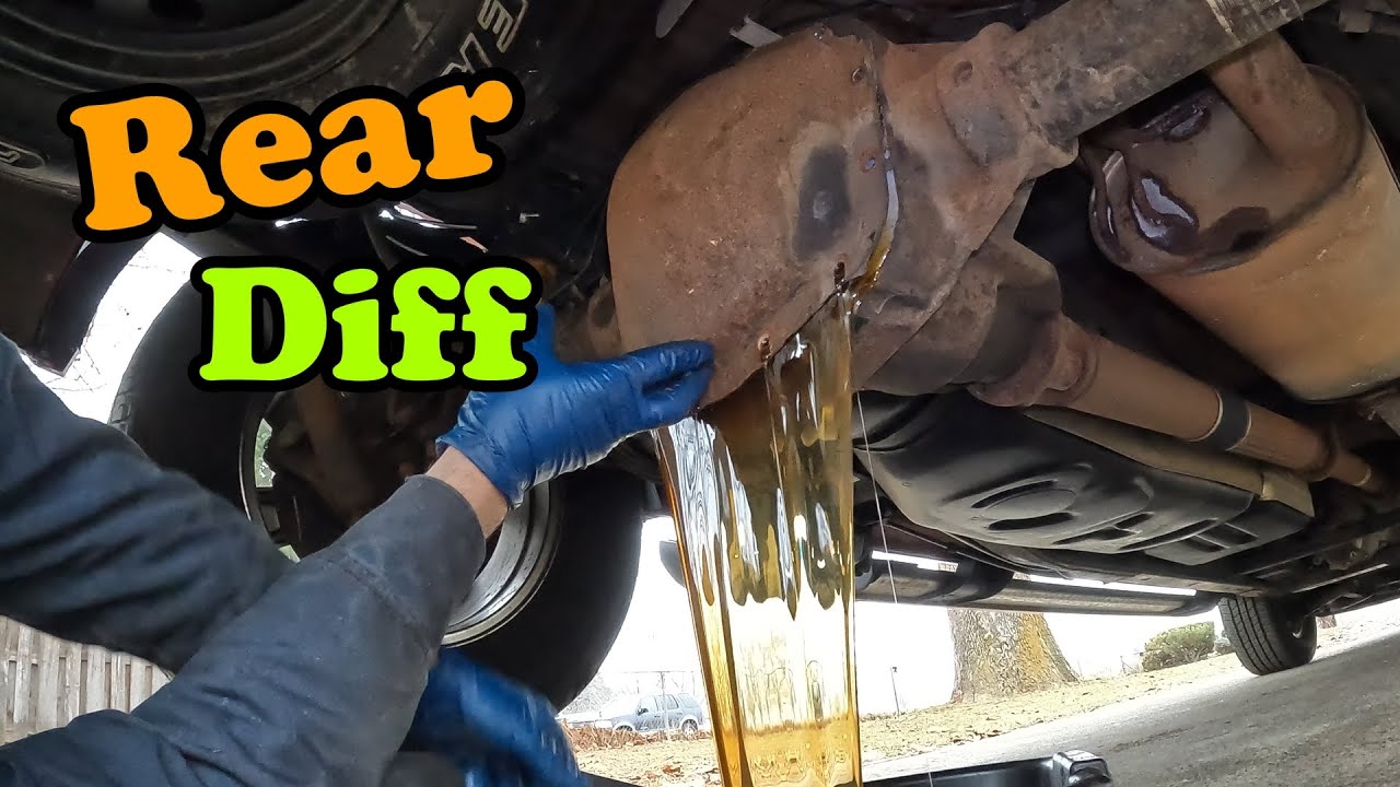 2015-2020 Ford F150 Rear Differential Fluid Change How To DIY - YouTube