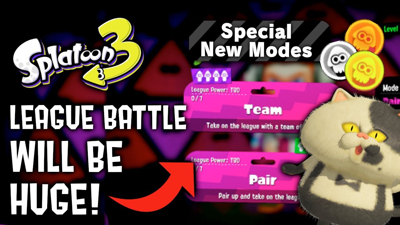 League Battle Will Be HUGE - Splatoon 3 Update News - YouTube